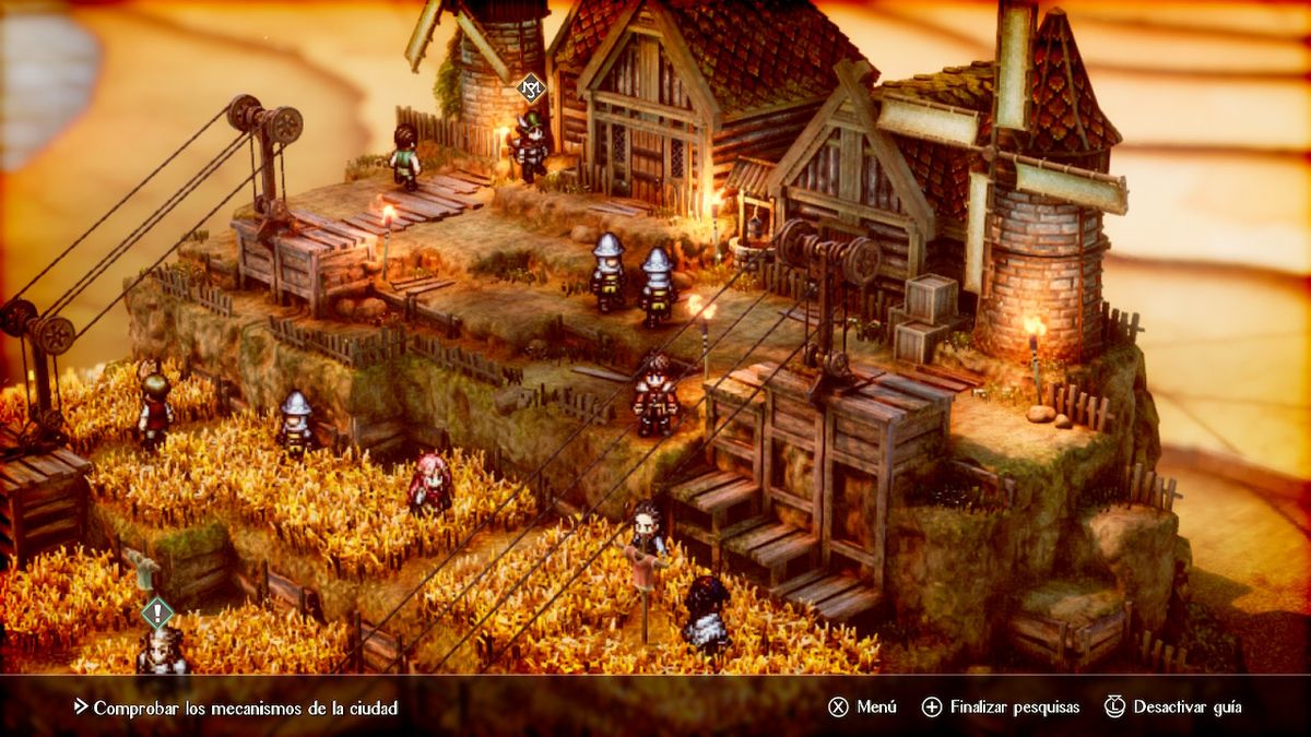 El mejor método para farmear oro y materiales en Triangle Strategy de ...