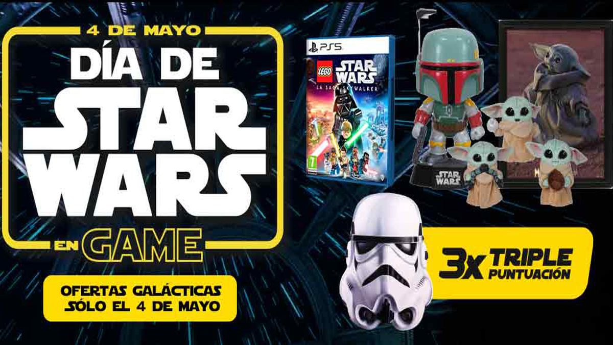 Celebra el día de Star Wars este 4 de mayo en GAME por todo lo alto con ...