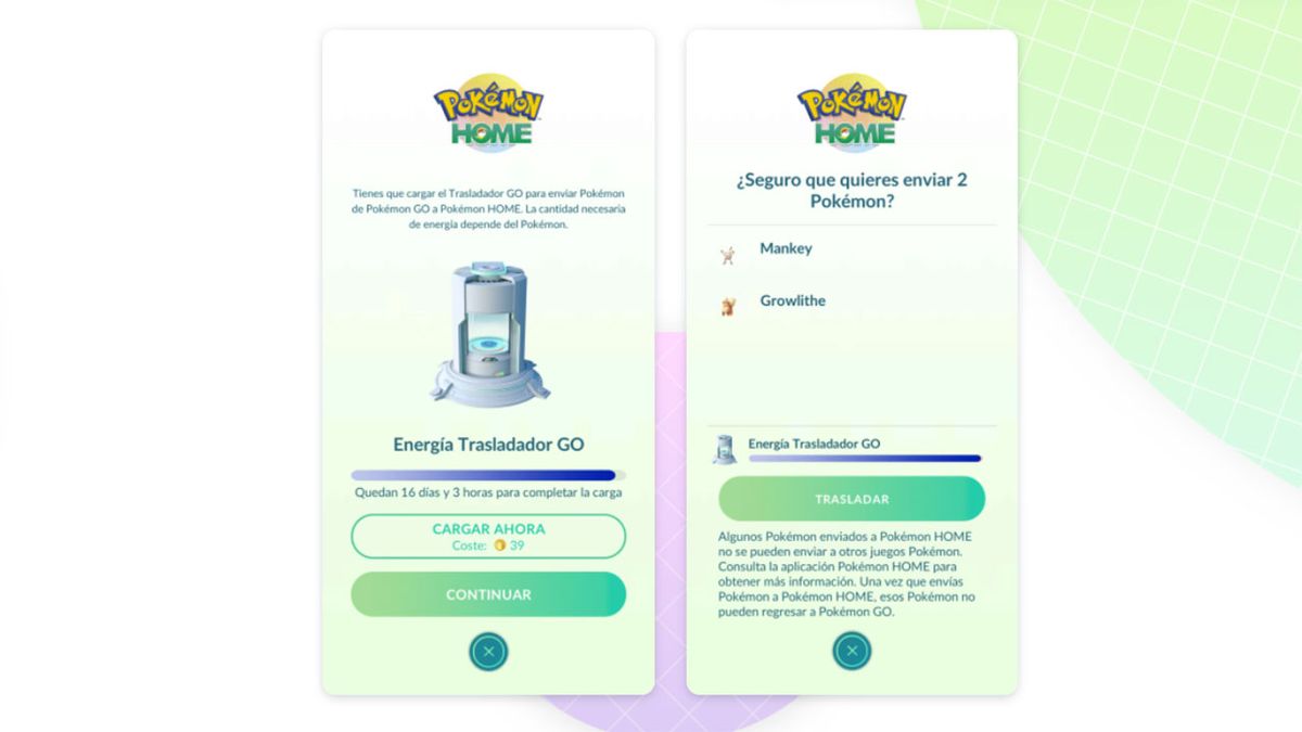 Cómo transferir pokémon de Pokémon Go a Pokémon Home