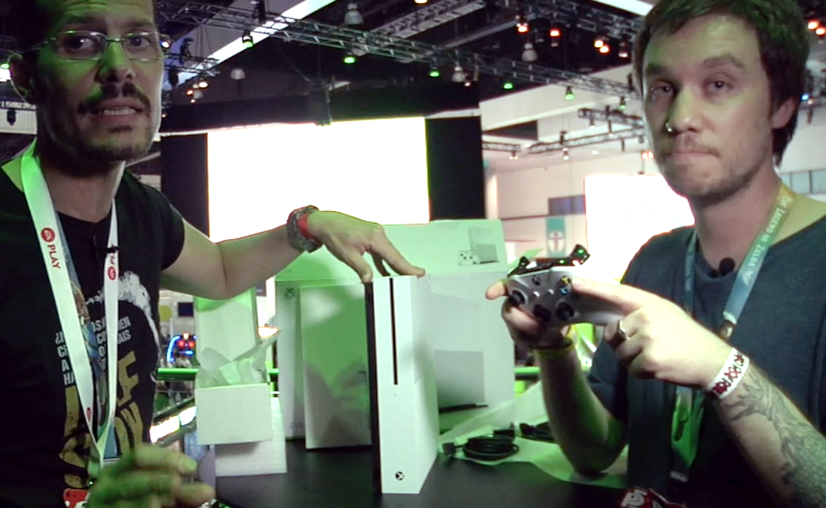E3 2016 - Unboxing de Xbox One S | Hobby Consolas
