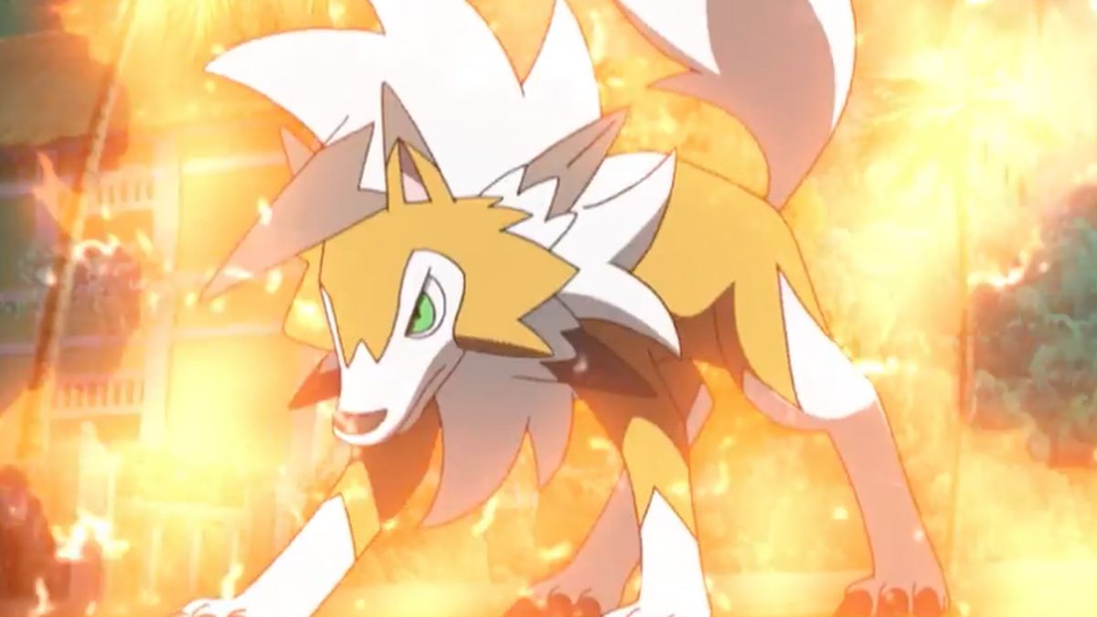 Tráiler de la nueva forma de Lycanroc en Pokémon UltraSol y Pokémon ...
