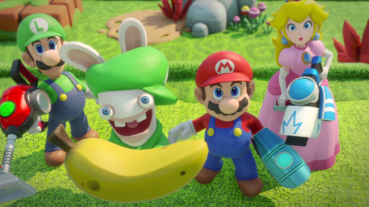 Mario + Rabbids Kingdom Battle para Nintendo Switch - Tamaño de ...