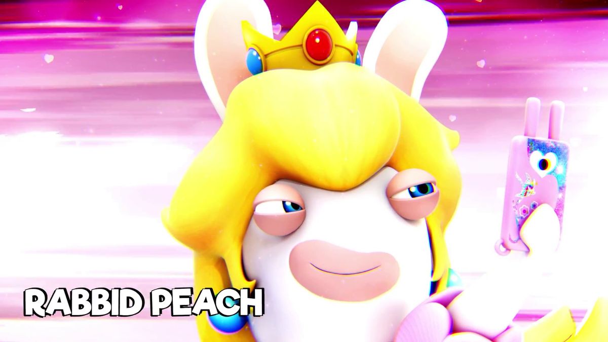 Rabbid Peach en el nuevo tráiler de Mario + Rabbids Kingdom Battle