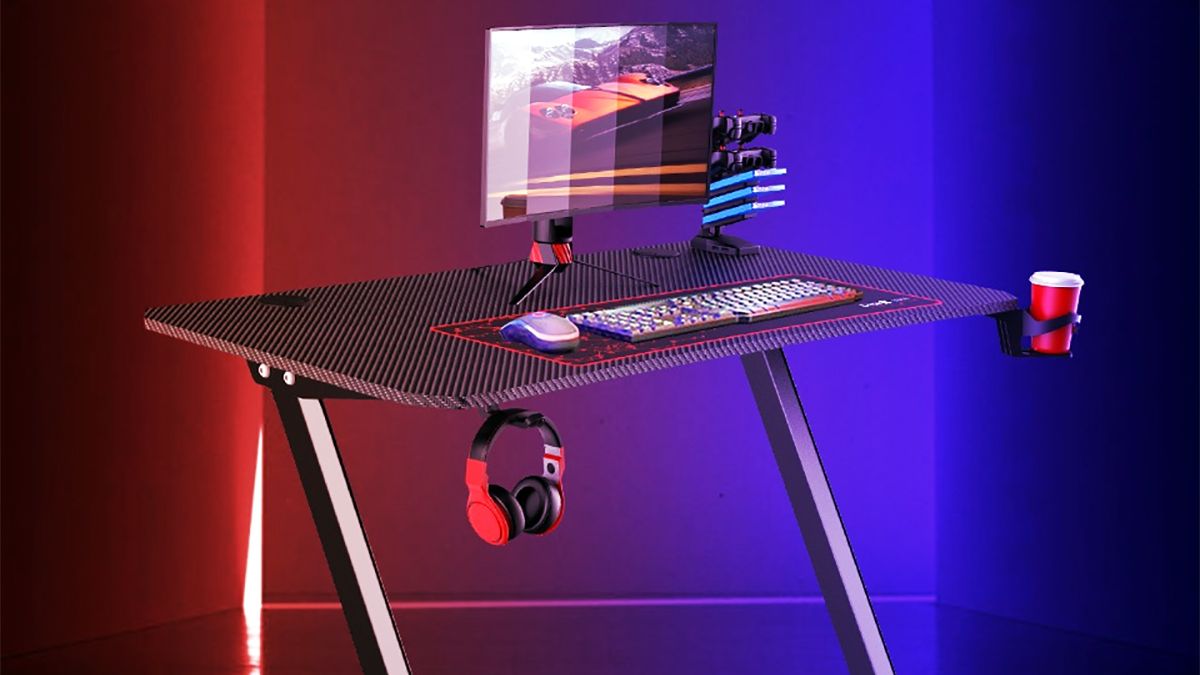 Esta es la mesa perfecta para tu setup gaming y cuesta sólo 80 euros en ...