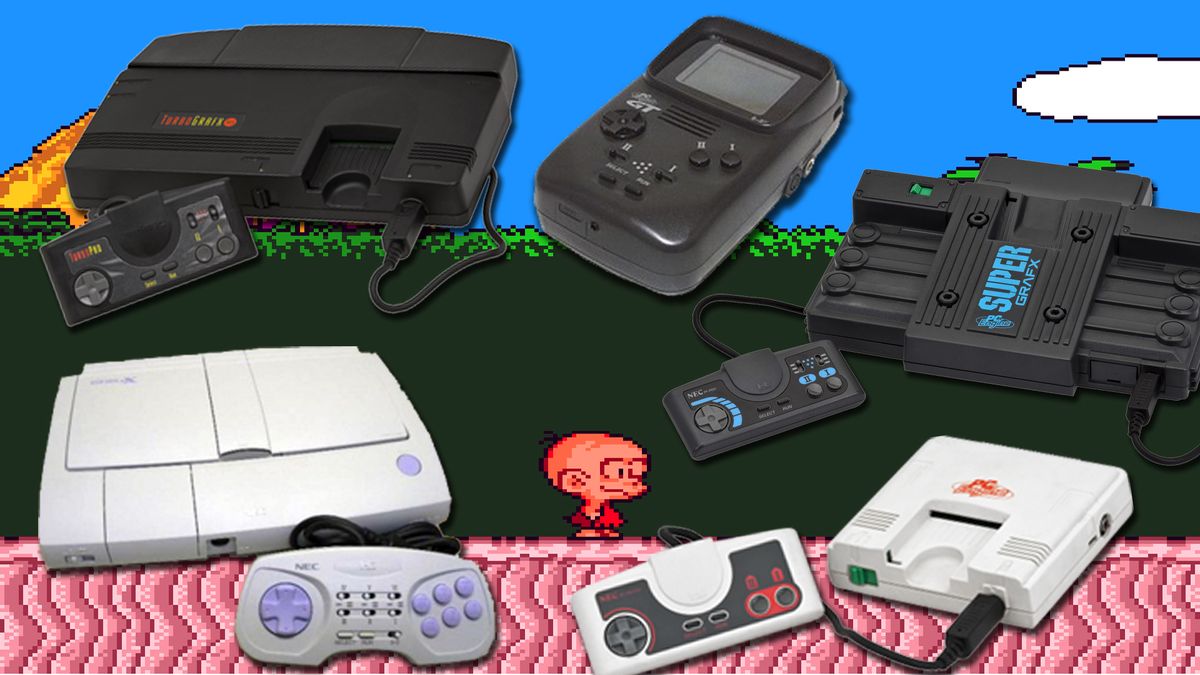 Turbografx, PC Engine, Supergrafx, TurboDuo... consolas de NEC