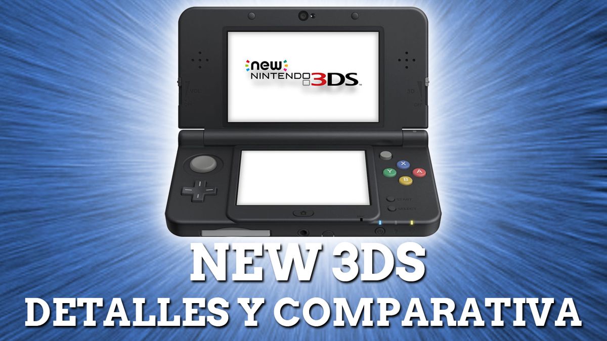 New 3DS: Os la mostramos y comparamos | Hobby Consolas