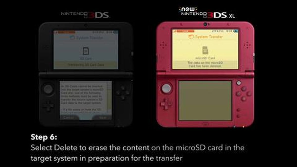Cómo transferir los datos de 3DS a New Nintendo 3DS XL