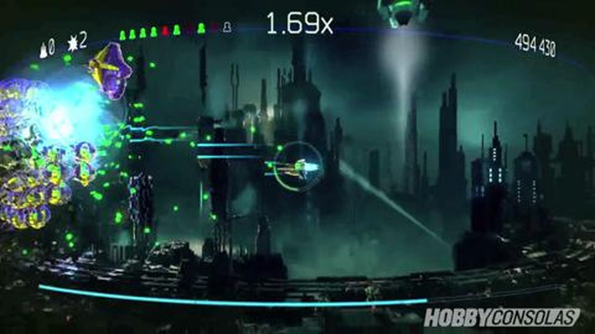 Gameplay de Resogun