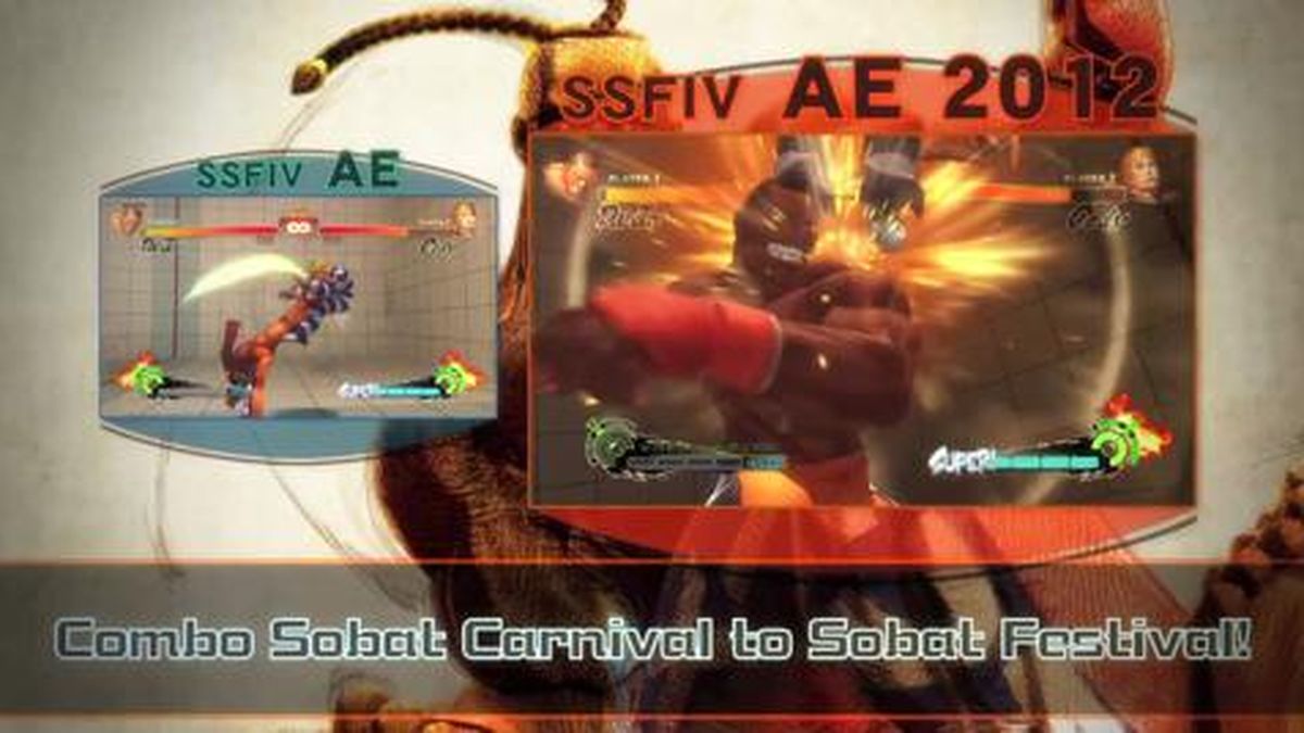 Los cambios de SSF4 AE edición 2012