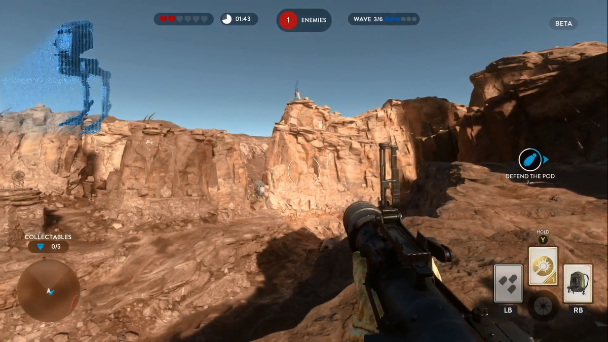 Star Wars Battlefront, gameplay de la beta en Xbox One | Hobby Consolas