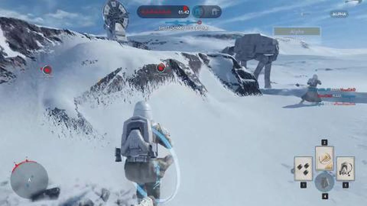Star Wars Battlefront: gameplay de la Alpha filtrado