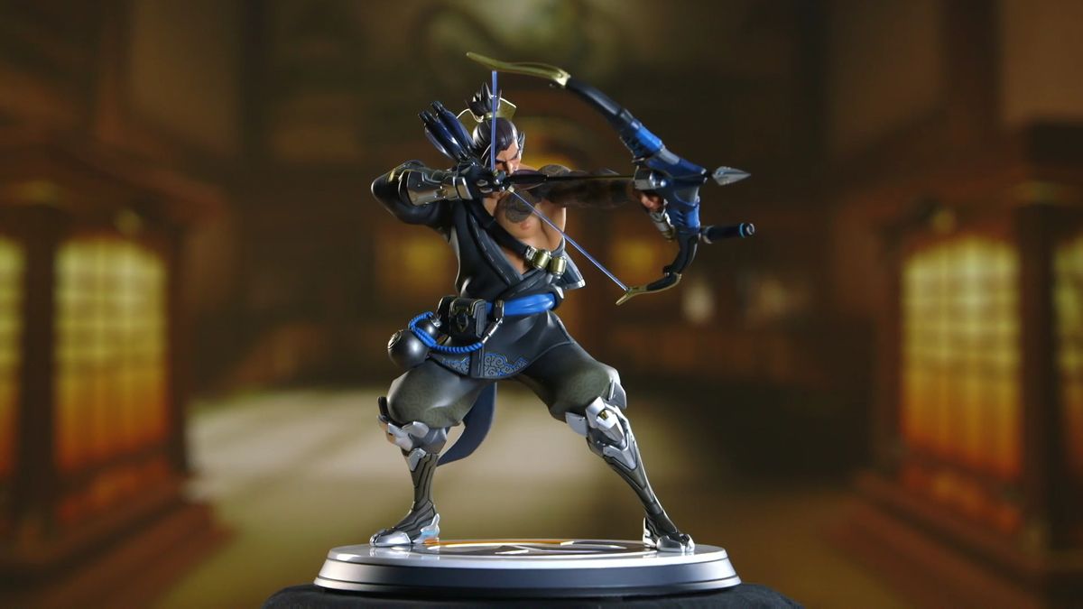 Esta es la nueva estatua de Hanzo que querréis tener a toda costa