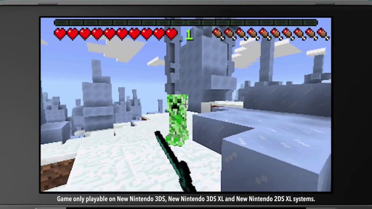 Minecraft anunciado para New Nintendo 3DS y ya disponible en digital