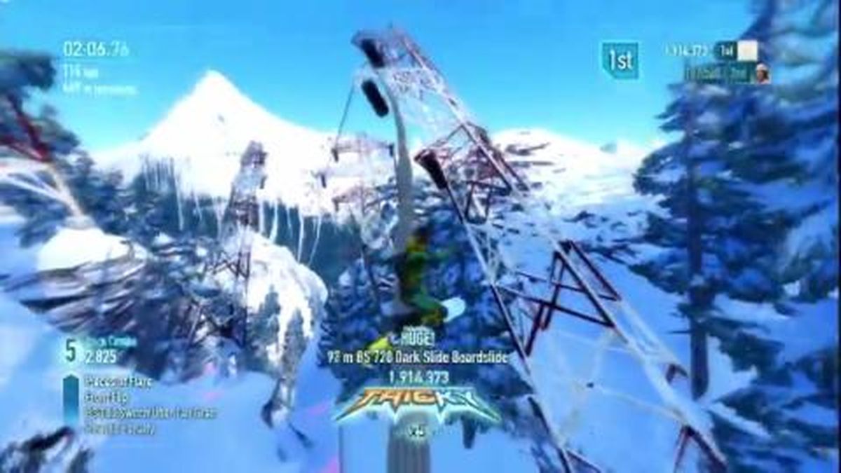 SSX Deadly Descents en movimiento