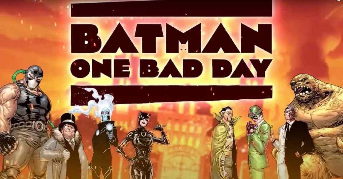 DC Comics presenta el tráiler de One Bad Day lleno de villanos