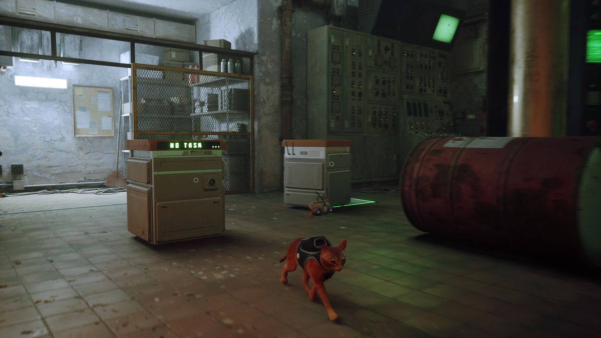 Cómo conseguir la batería nuclear en Stray: solución al puzle de Neco Corp