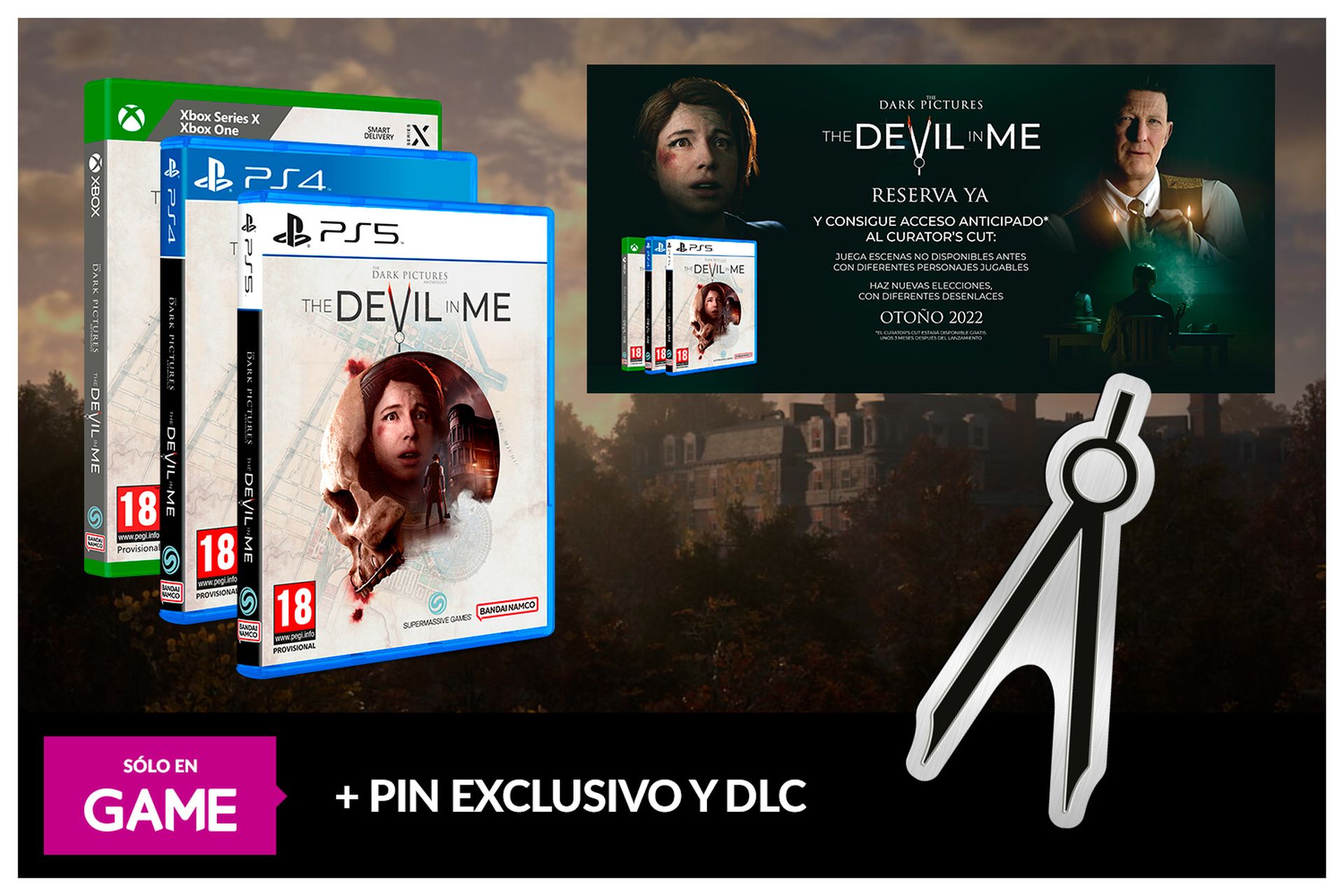 Reserva The Dark Pictures Anthology The Devil in Me en GAME y hazte con ...