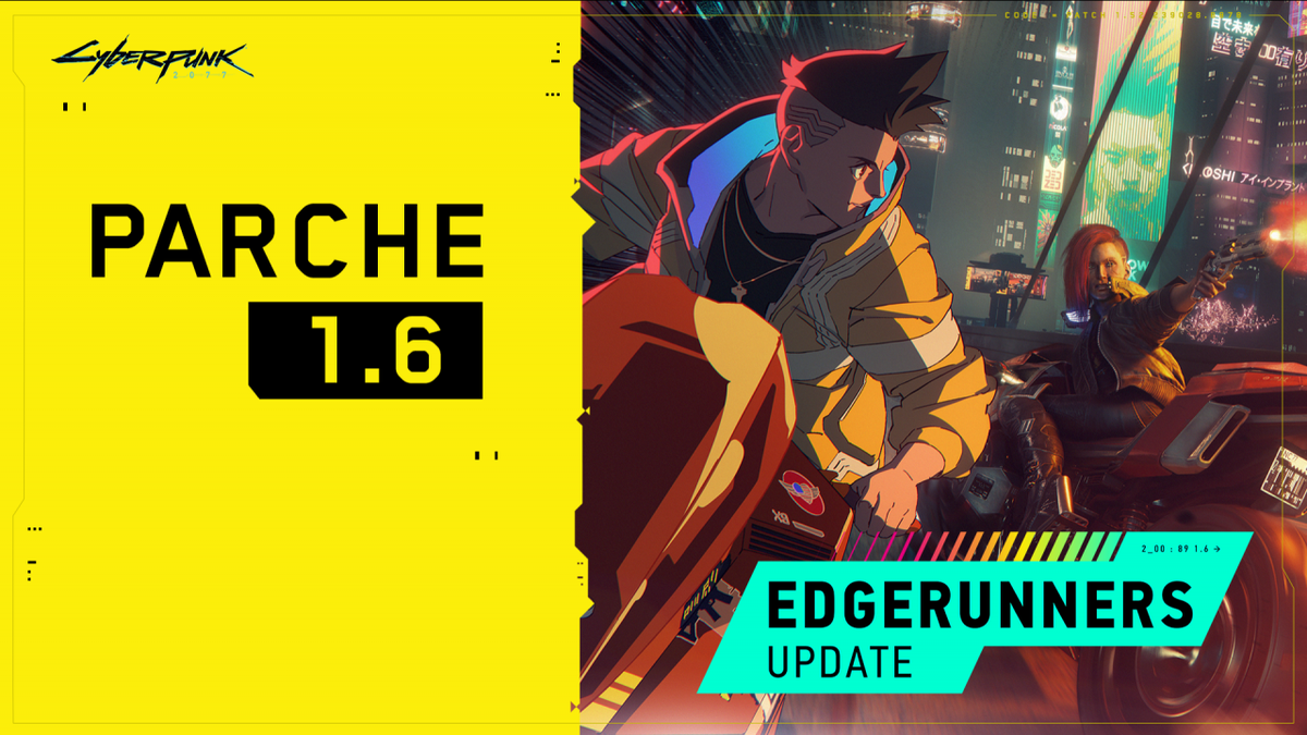 Cyberpunk 2077: todas las novedades de la actualización Edgerunners (notas del parche 1.6)