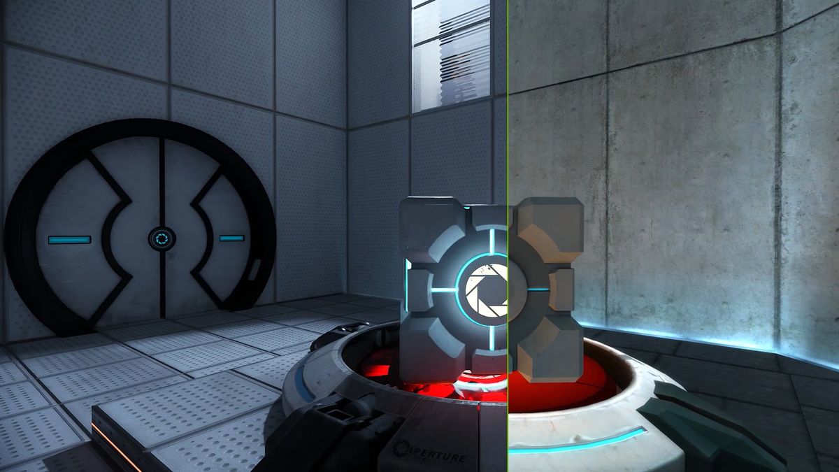 Remaster de Portal anunciado para las nuevas GeForce RTX con DLSS 3