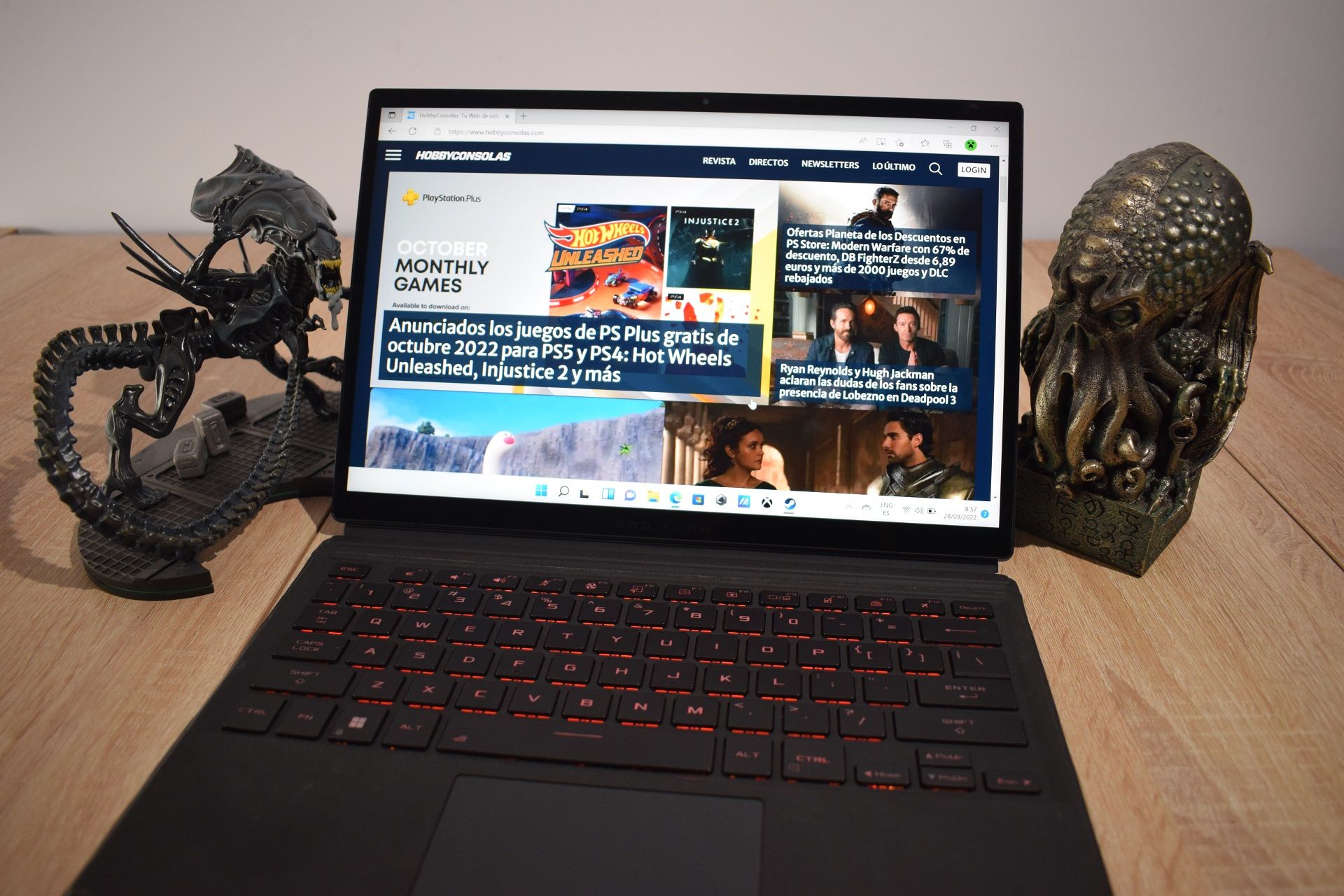 Análisis del ASUS ROG Flow Z13 GZ301Z, la tablet gaming más bestia que ...