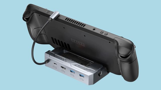 Probamos el primer dock de Steam Deck que añade almacenamiento SSD M.2 ...