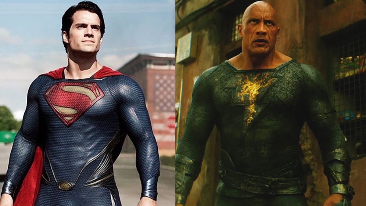 Dwayne Johnson habla sobre la cancelada vuelta de Henry Cavill como Superman al nuevo UEDC