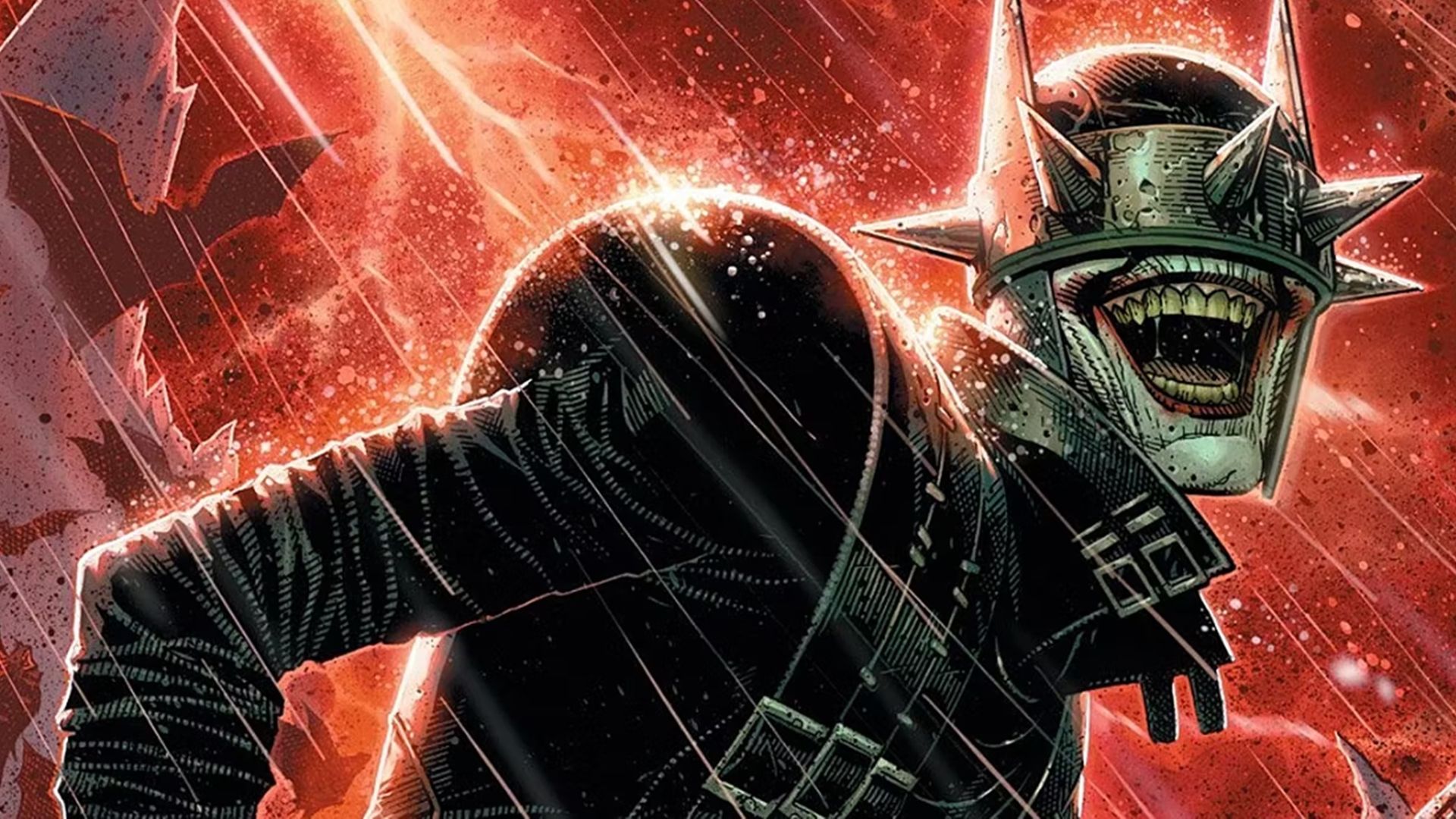 El Batman que ríe se une al Batman steampunk en un alucinante cosplay