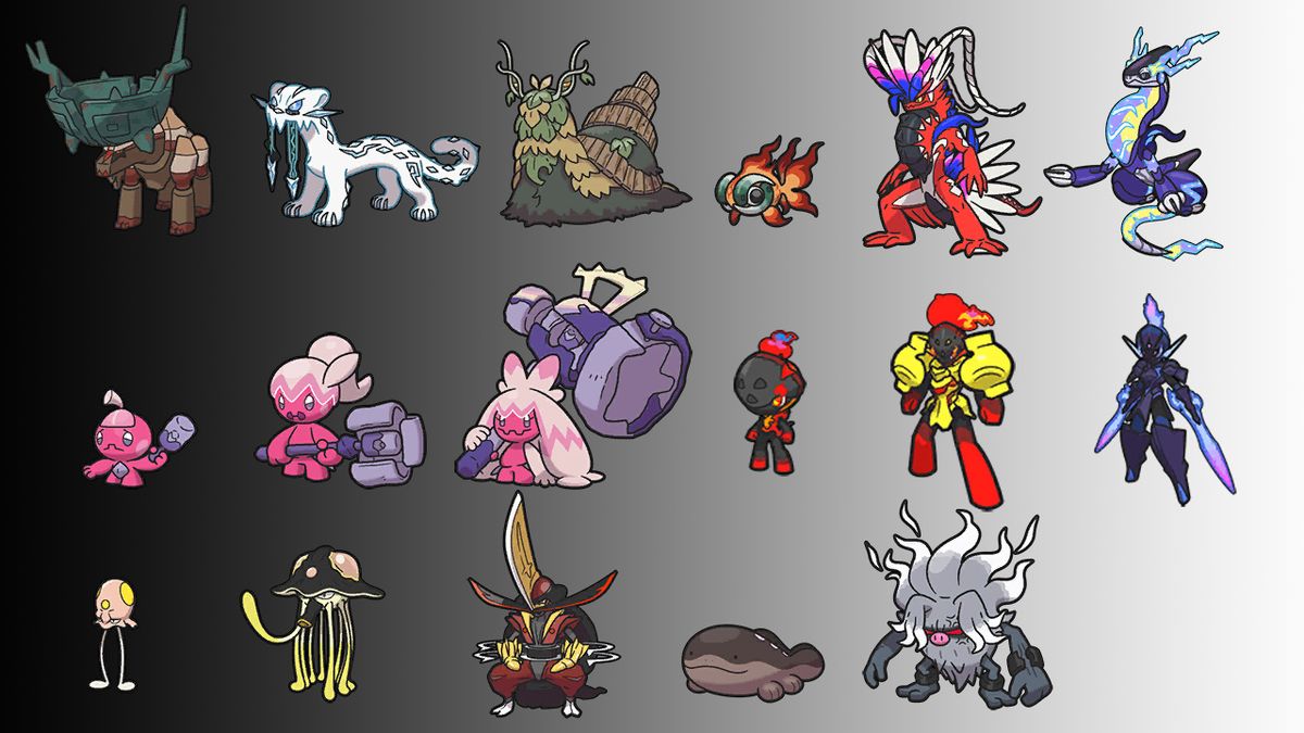 TODOS los Pokémon de Escarlata y Púrpura: nuevos pokémon de Paldea ...