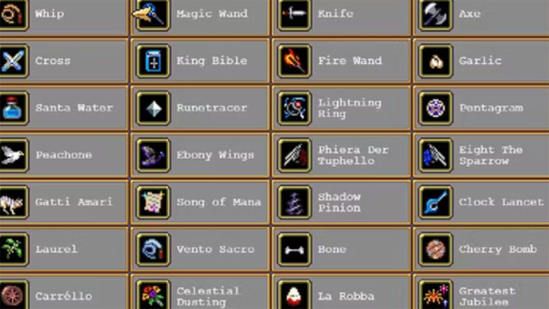 Conseguir la Candybox en Vampire Survivors