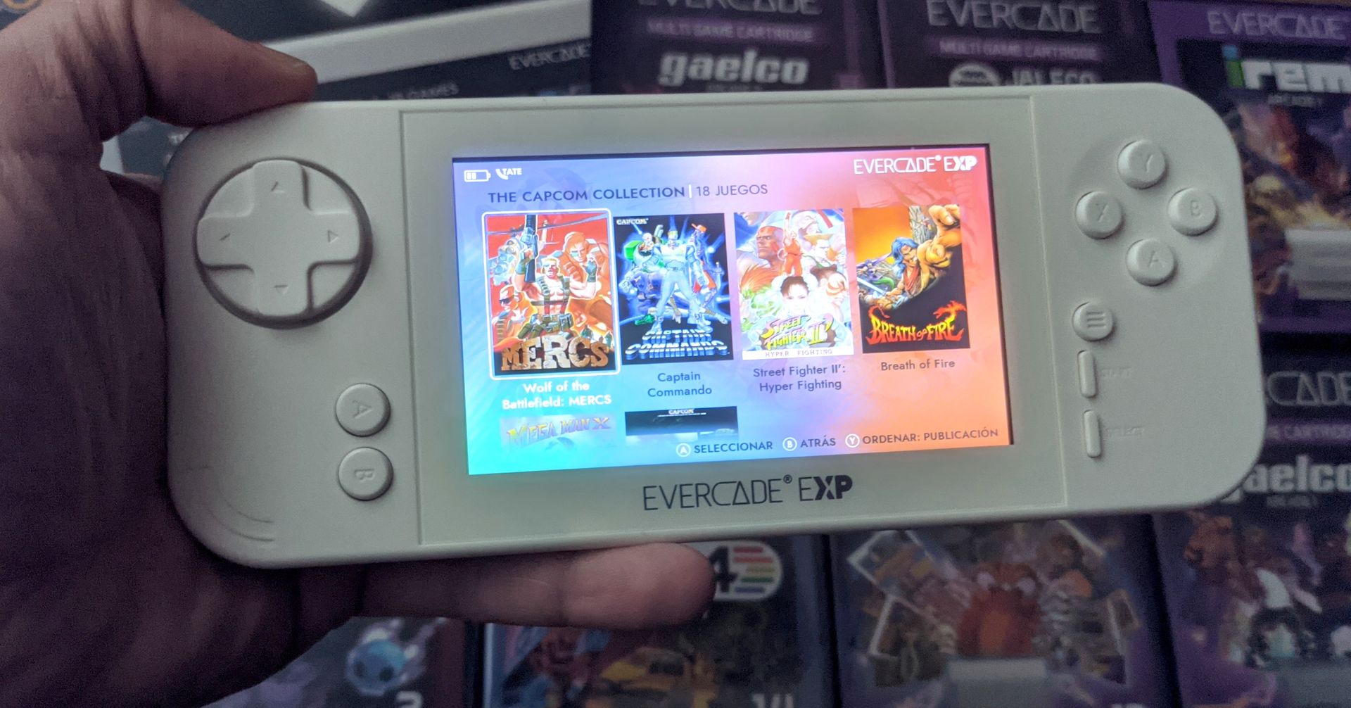 Evercade EXP, análisis y opinión de la nueva retro portátil que sube de ...