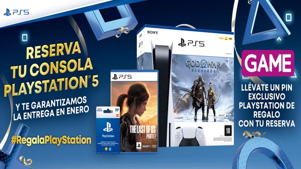 Reserva PS5 en tiendas GAME ahora con entrega garantizada en enero y llévate un pin exclusivo de ...