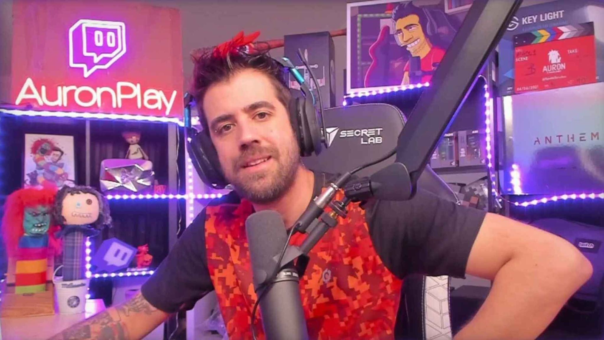 Auronplay continúa dejando huella en Twitch incluso después de abandonarlo