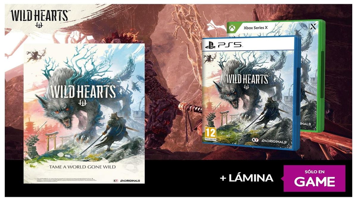 Hazte con Wild Hearts en tiendas GAME y consigue una lámina exclusiva de regalo