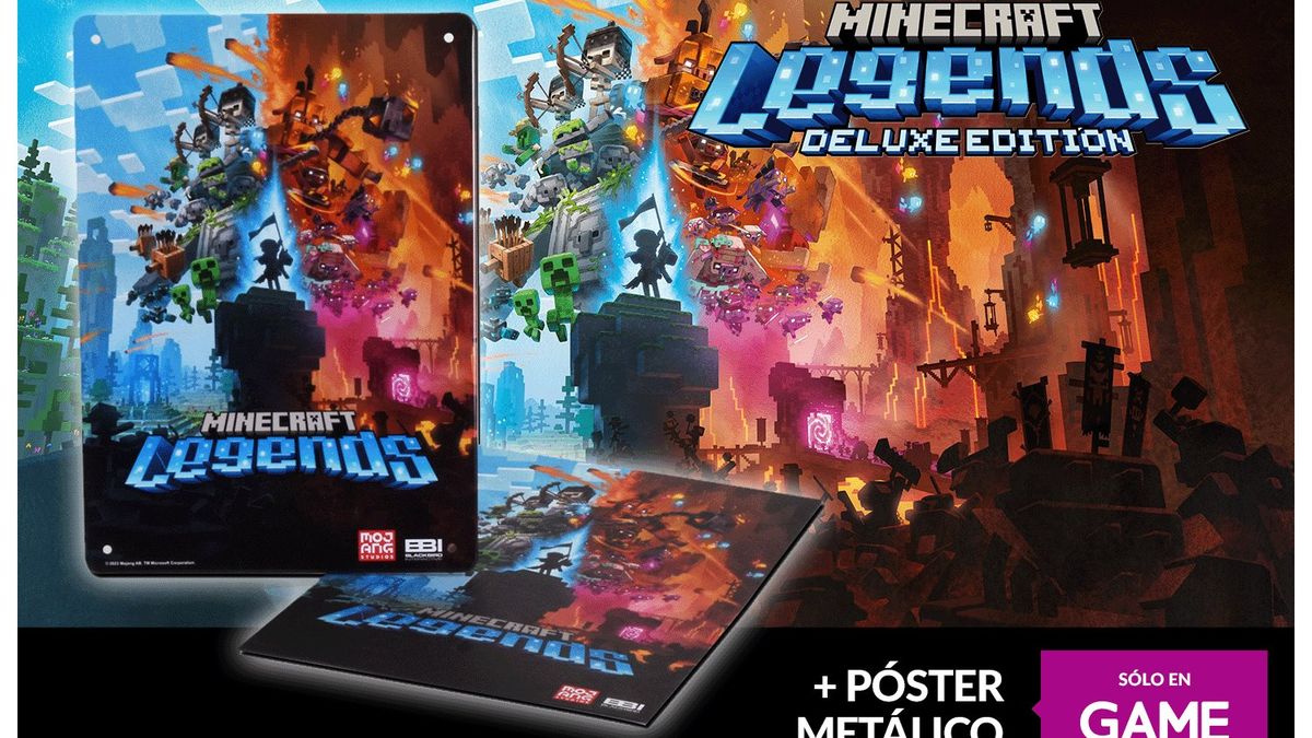 Reserva Minecraft Legends para PlayStation y Nintendo Switch en GAME, y ...