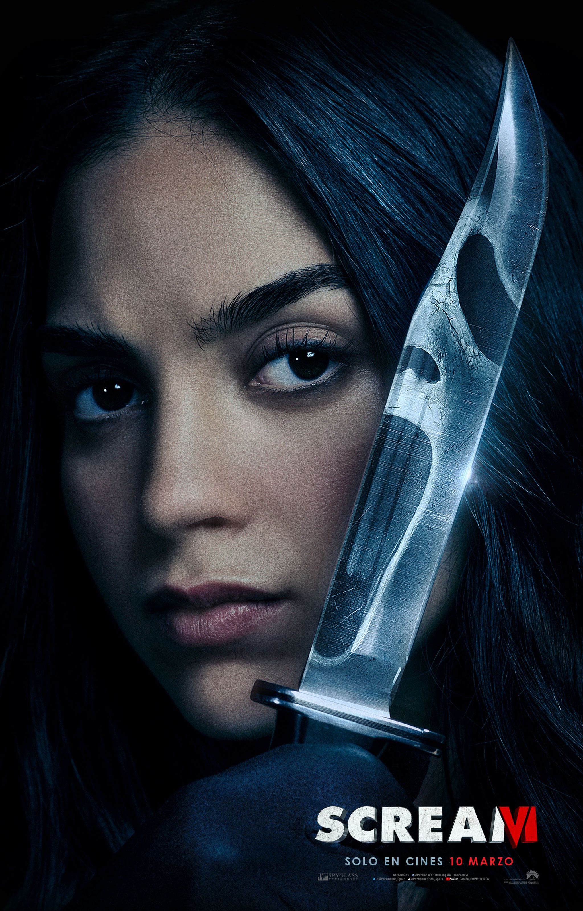 Nuevos pósteres con los personajes de Scream VI, la próxima entrega de la saga de terror