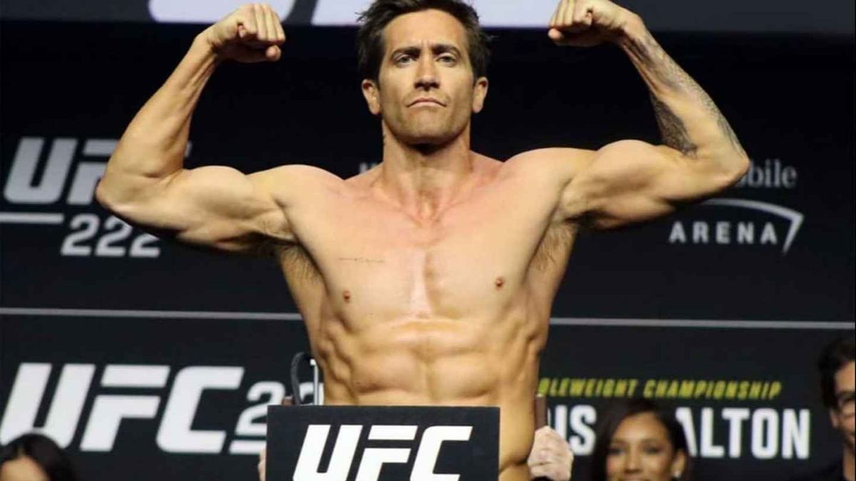 Jake Gyllenhaal hace una aparición sorpresa en la UFC para rodar una ...