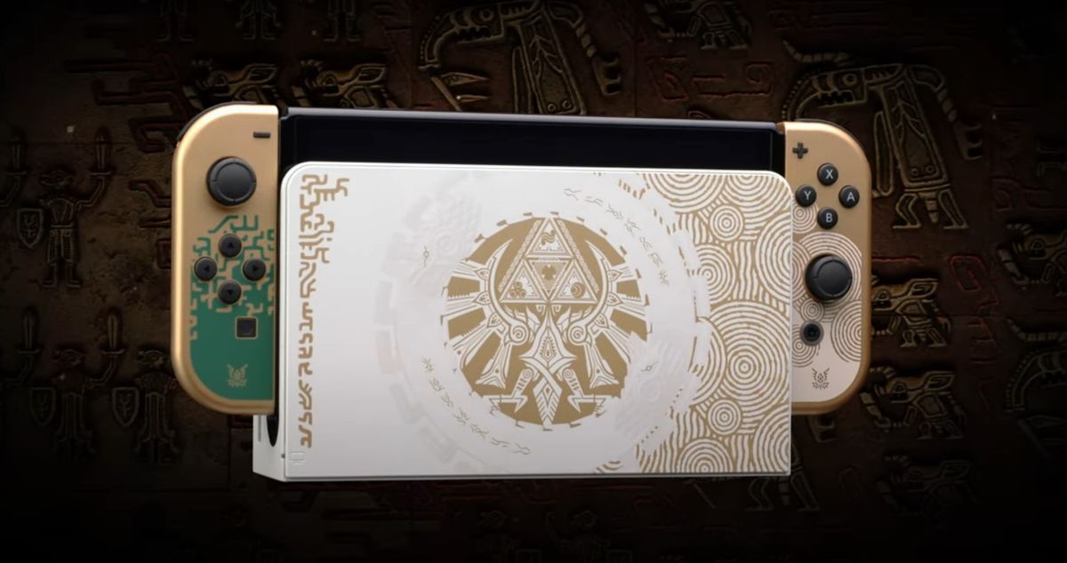 Nintendo Switch OLED edición Zelda Tears of the Kingdom es REAL: nuevas ...