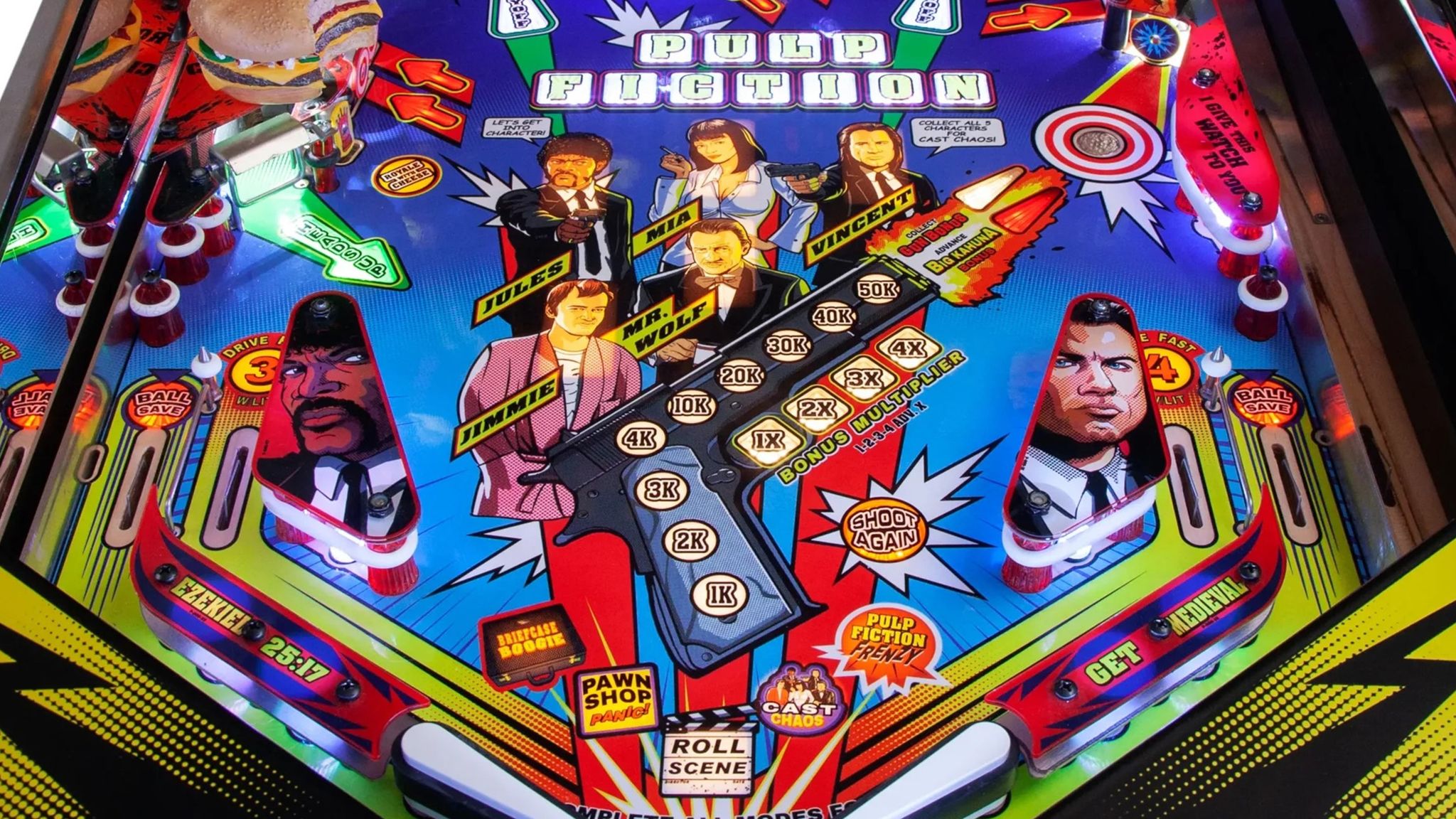 Anunciado un pinball de Pulp Fiction en el que estará involucrado el ...