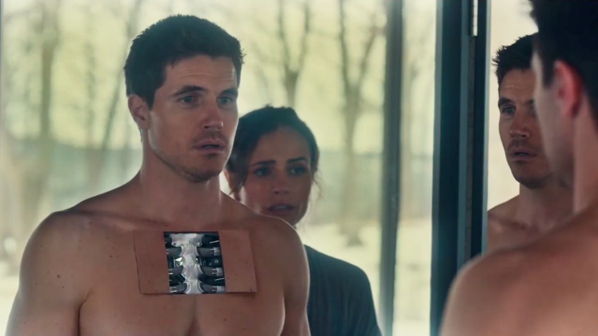 Robbie Amell se convierte en un humanoide con inteligencia artificial en el tráiler de Simulant