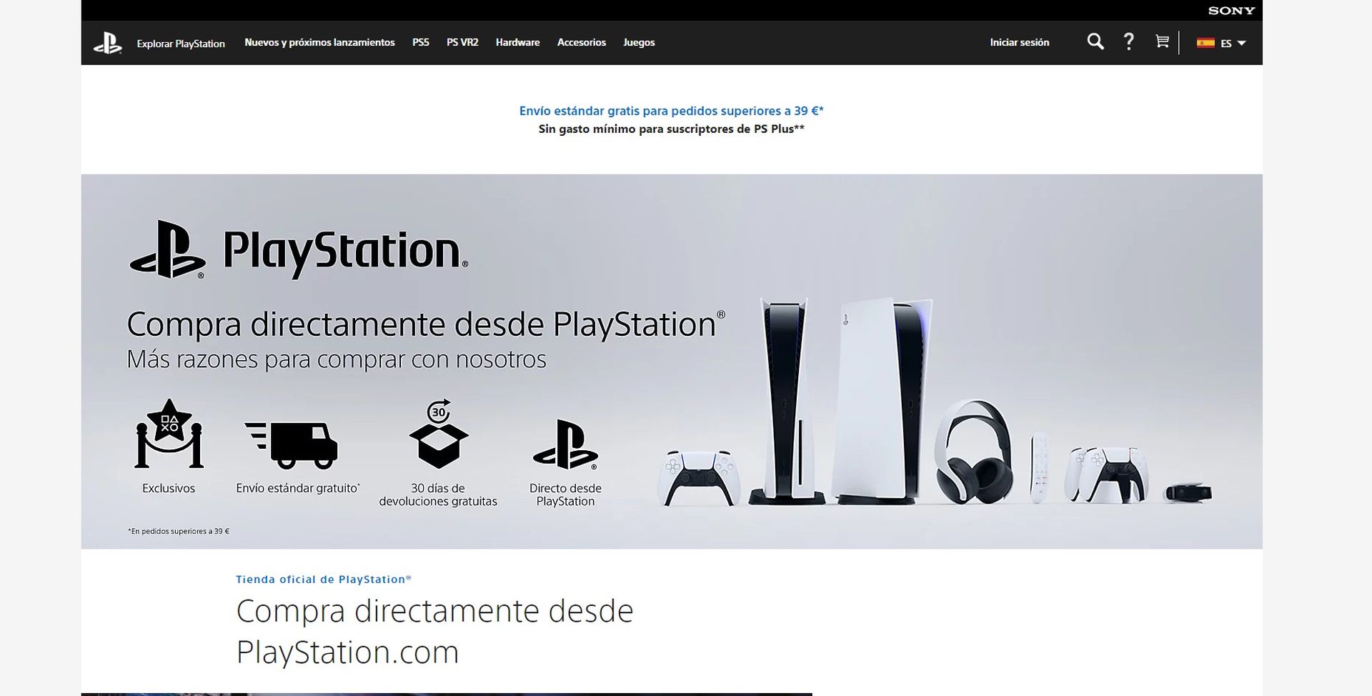 PlayStation Direct llega a España y Portugal: así funciona la tienda ...