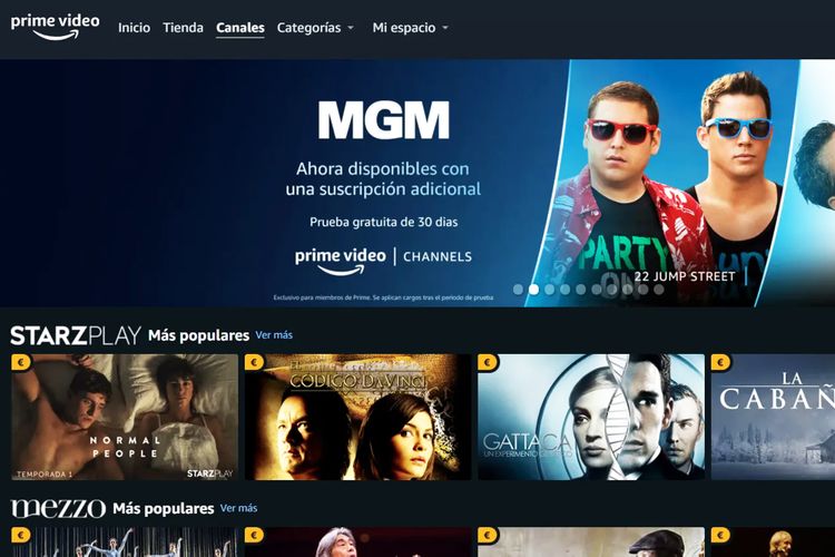 Qué son los canales de Prime Video y cómo suscribirse a ellos