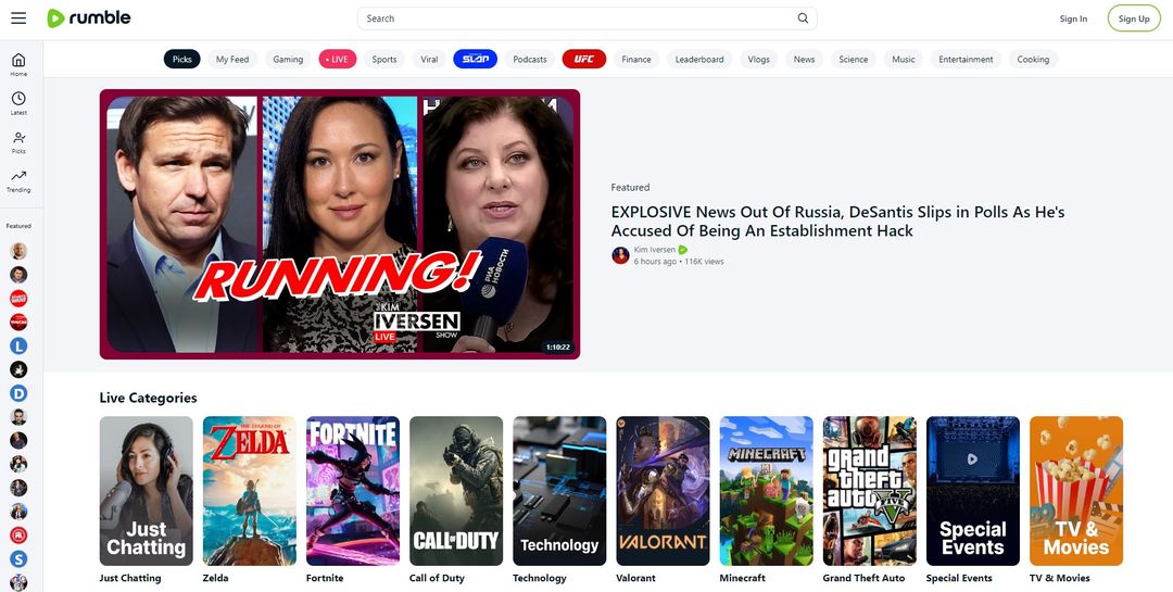 Qué es Rumble y cómo funciona: la alternativa sin restricciones a ...