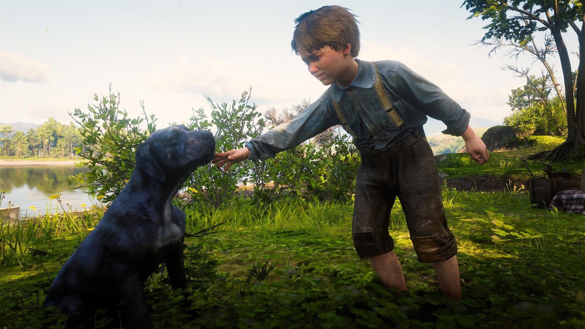 Muere Einstein, el simpático perro Caín de Red Dead Redemption 2, a los ...