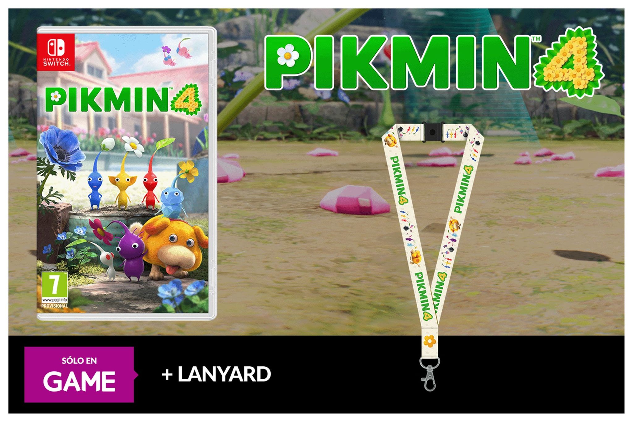 Reserva Pikmin 4 en GAME para Nintendo Switch y consigue un Lanyard ...