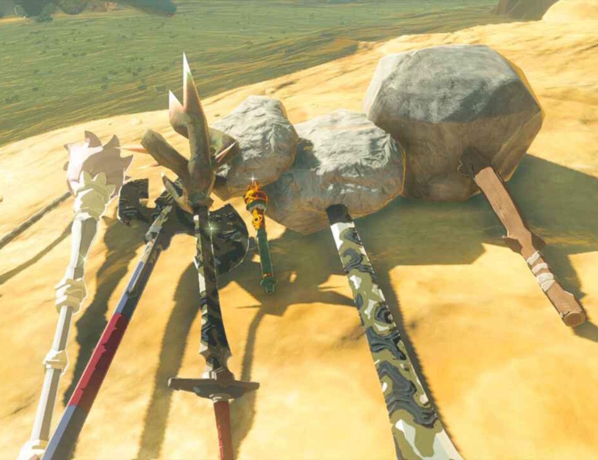 Cómo reparar las armas legendarias en Zelda Tears of the Kingdom sin ...