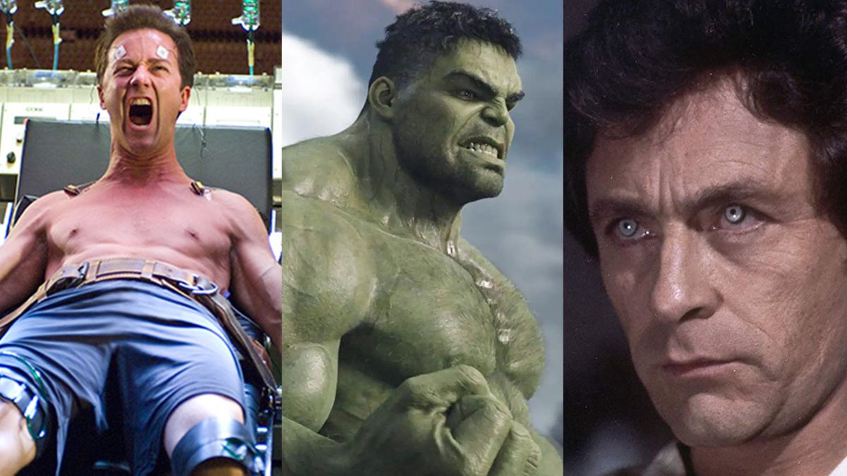 Todos los actores que han sido Hulk, clasificados de peor a mejor