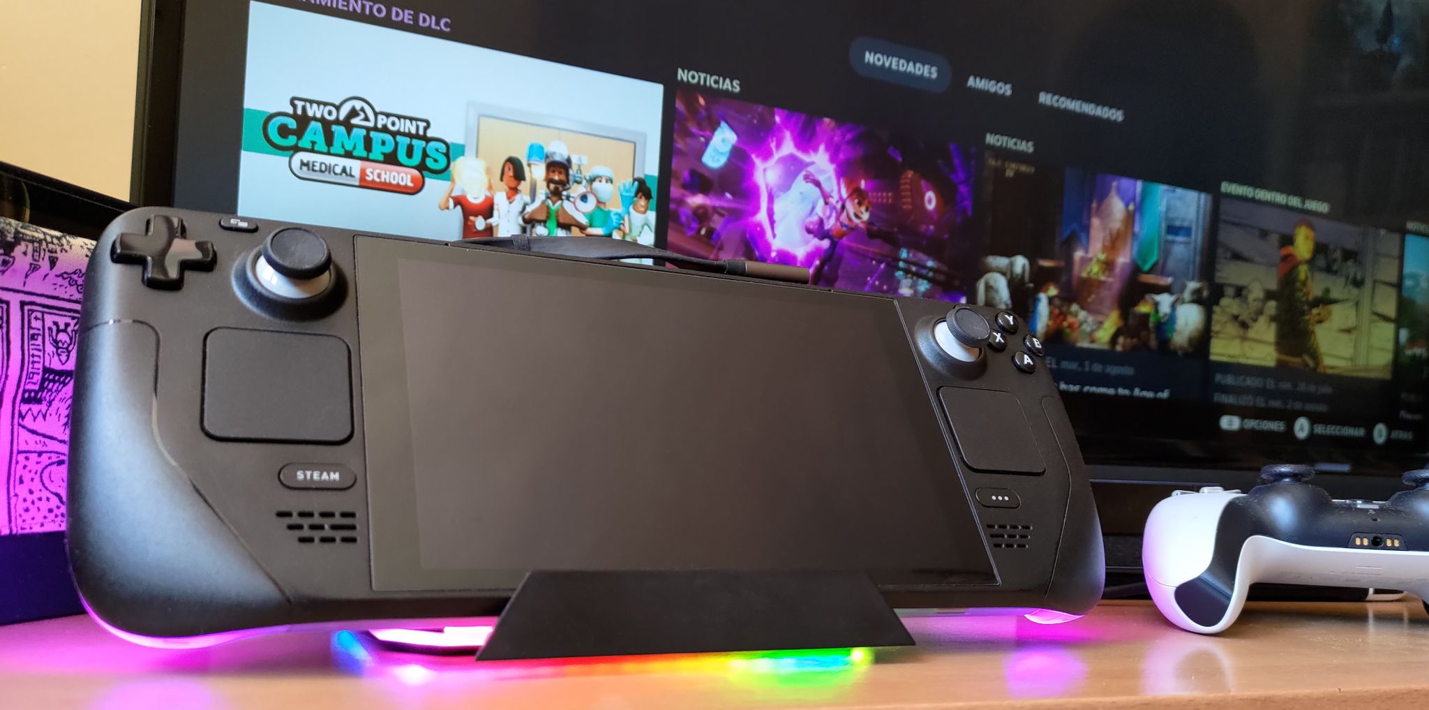 Análisis de RGB Docking Station y carcasa trasera RGB de Steam Deck, dos accesorios para dar un ...