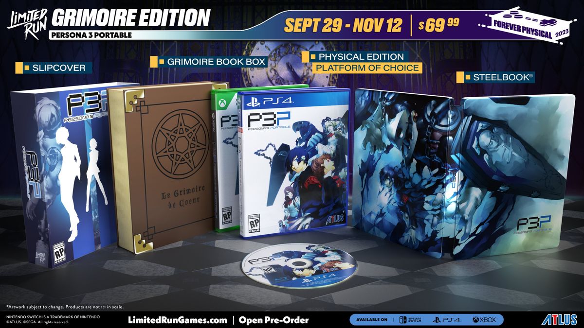 Anunciadas las ediciones físicas y coleccionista de Persona 3 Portable y Persona 4 Golden
