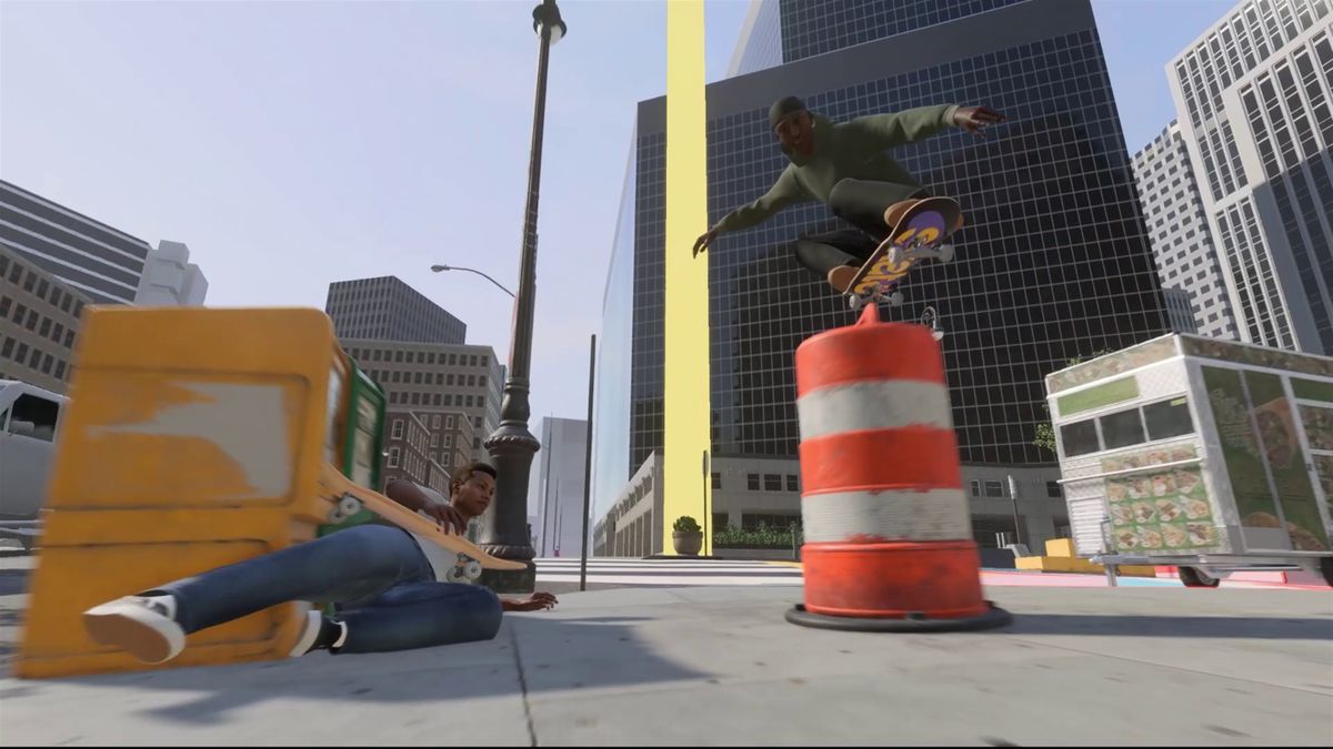 Un gameplay del reboot de skate. aparece filtrado, el cual sigue en ...