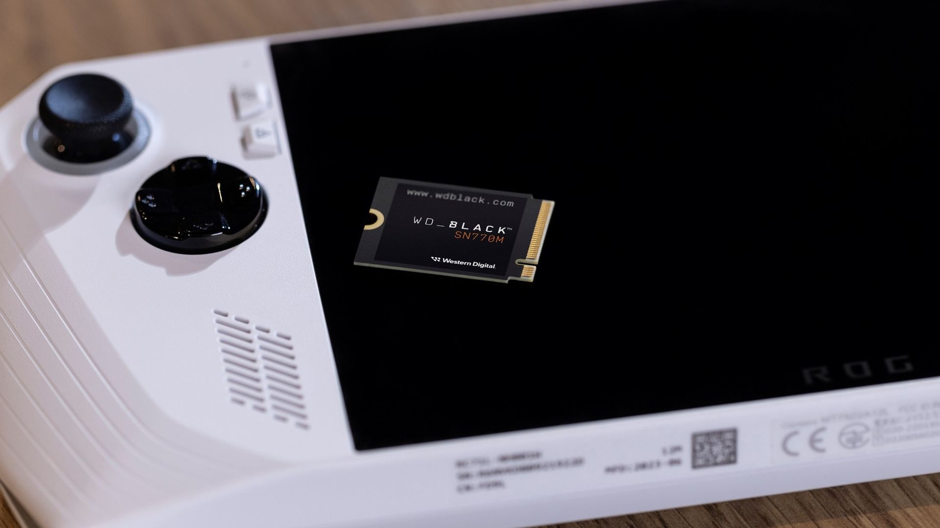 Western Digital presenta su primer SSD NVMe para Steam Deck y ASUS ROG Ally